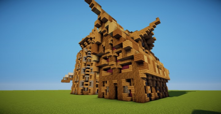 Tropical Medieval Houses Minecraft Map