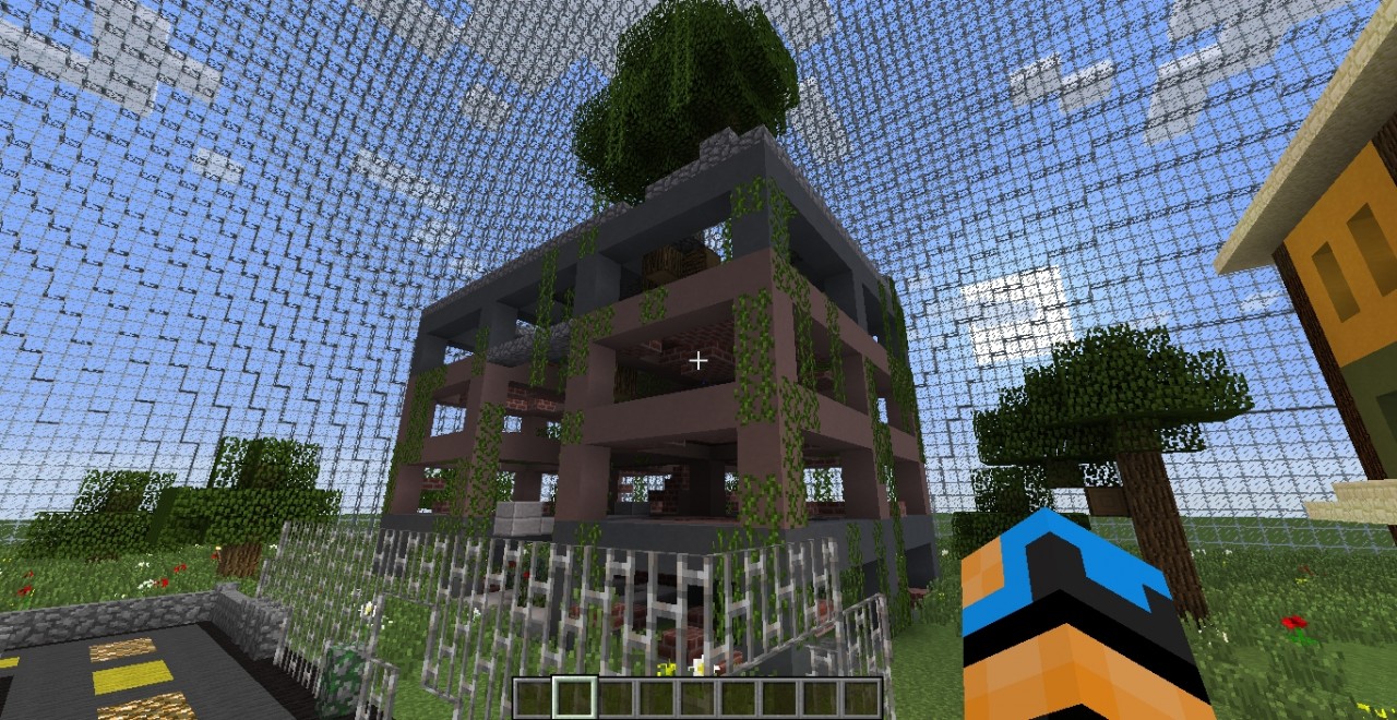 Reclaimed by Nature: Abandon Building- Minecraft Map