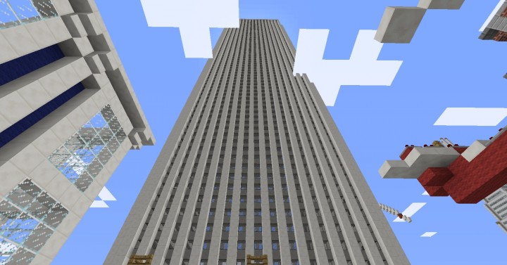 Aon Center Minecraft Map