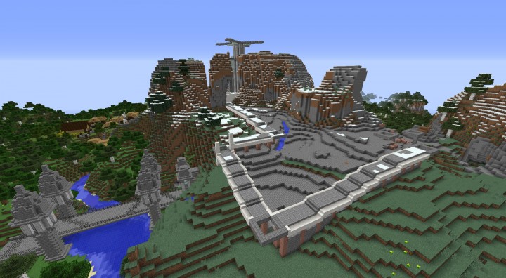 The White Village Minecraft Map