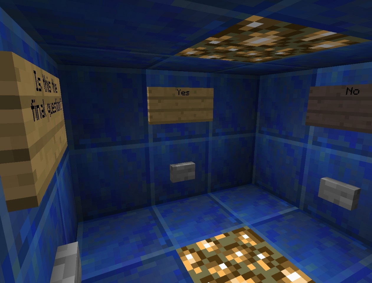 Warp Room 2.0 Minecraft Map
