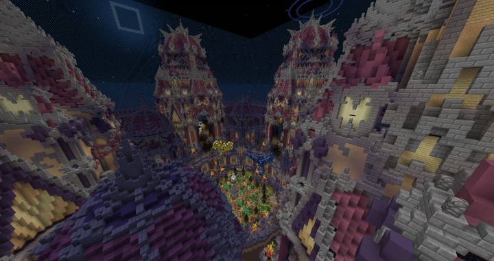 Spawn for Mineactivity/Mithril network Minecraft Map