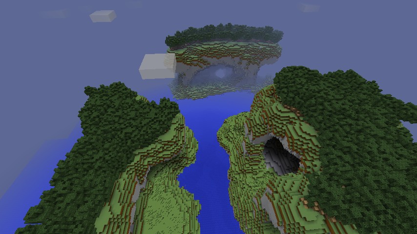 Three Island Minecraft Map