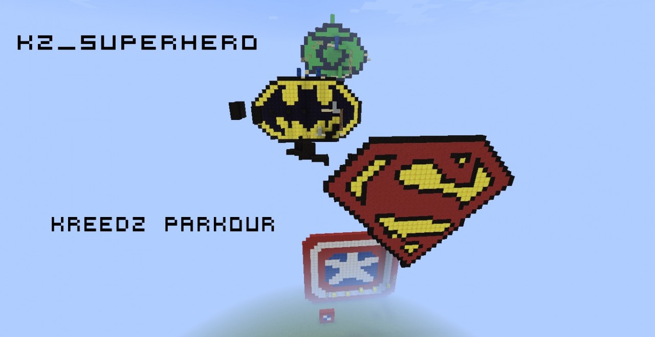 Kreedz Parkour- KZ_SuperHero Minecraft Map