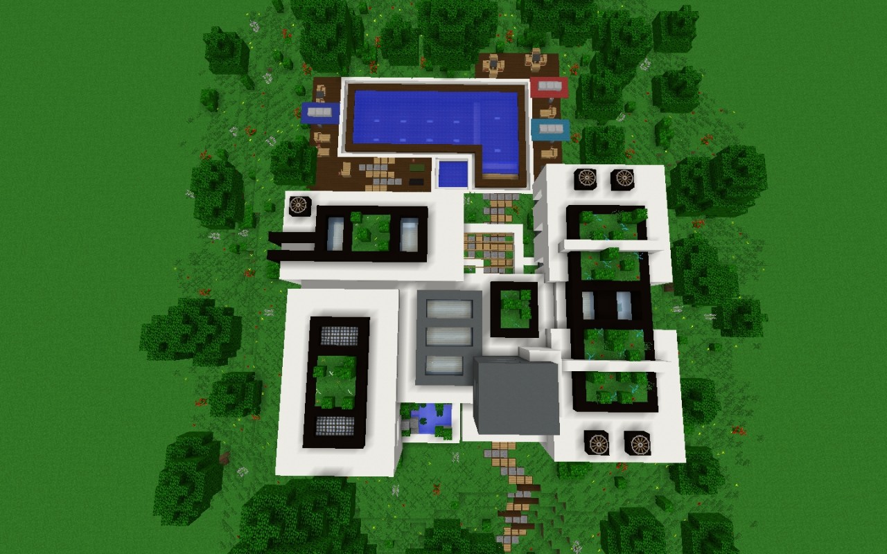 ISOLATE - Modern Mansion Minecraft Map