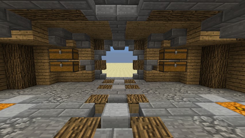 The Mob Trap collection chamber Minecraft Map