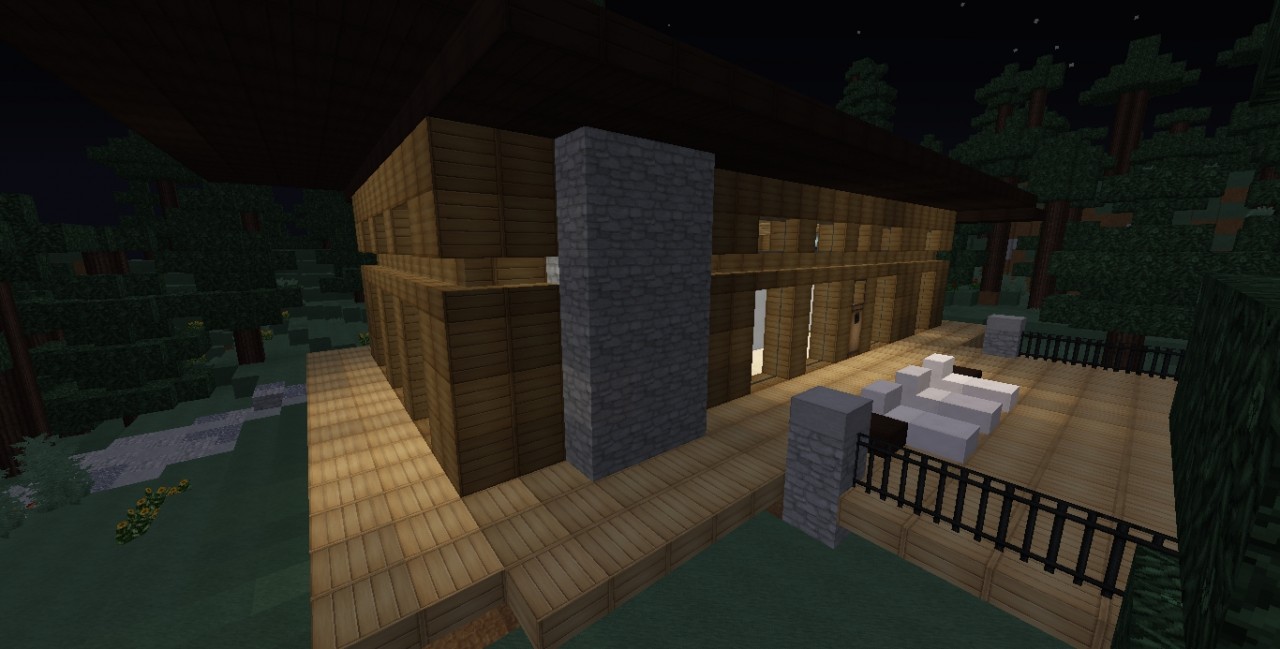 "Northwest" - A Modern Pacific Northwest Home Minecraft Map