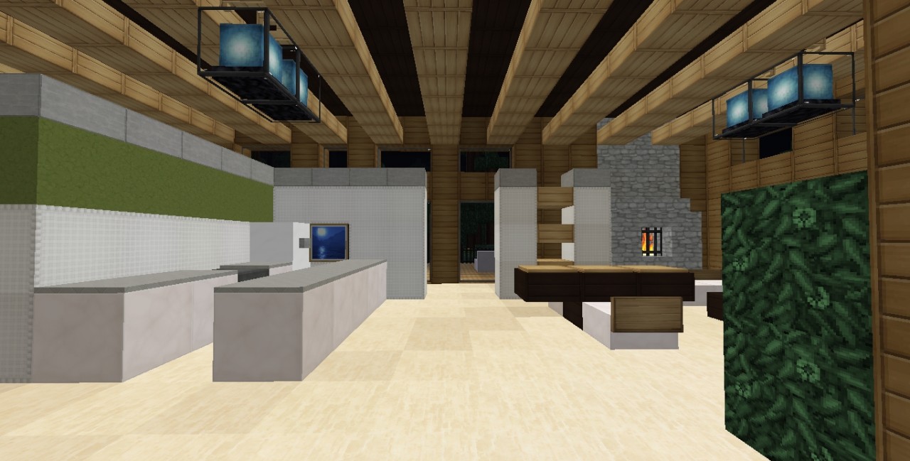 "Northwest" - A Modern Pacific Northwest Home Minecraft Map