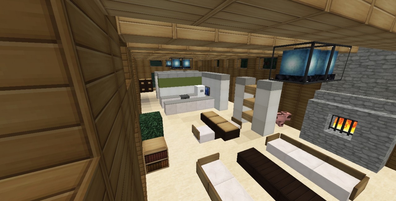 "Northwest" - A Modern Pacific Northwest Home Minecraft Map