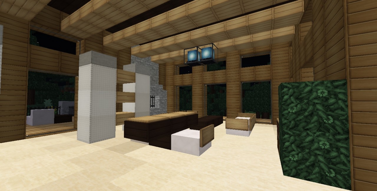 "Northwest" - A Modern Pacific Northwest Home Minecraft Map