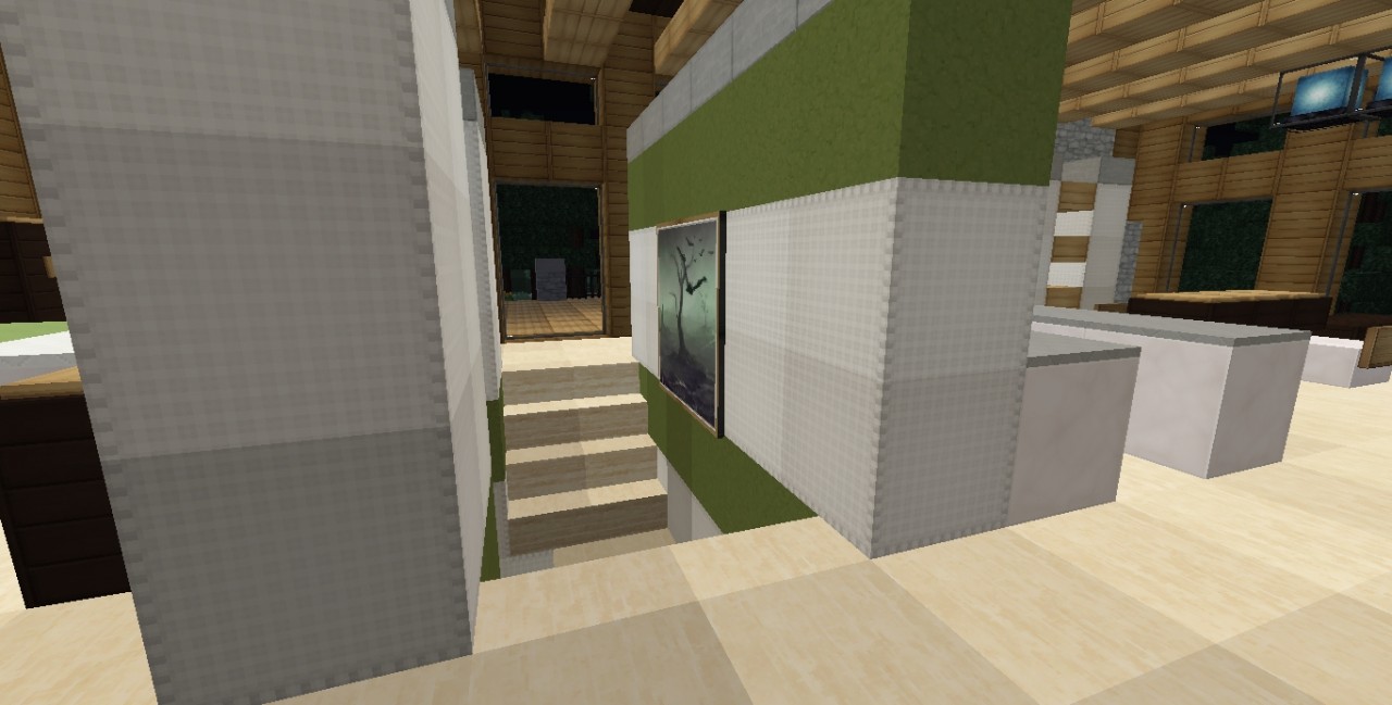 "Northwest" - A Modern Pacific Northwest Home Minecraft Map