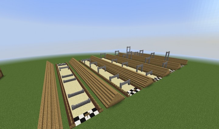 Horse Track RaceWorld Minecraft Map