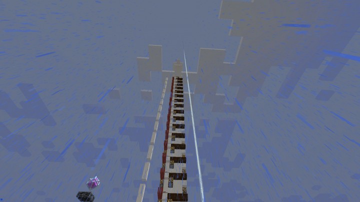 Recourceful Elevator, Minecart enderdragon, and an ender crystal display Minecraft Map