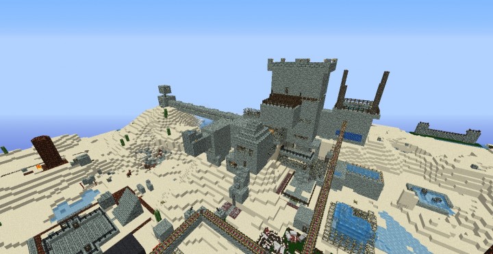 Crazy house Minecraft Map