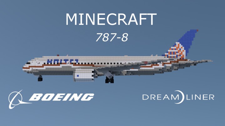 Boeing 787-8 [Airline Liveries] Minecraft Map