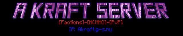 A-Kraft Minecraft Server