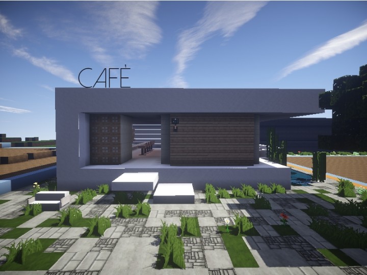 [Minimal] Cafè (Cafeteria) Minecraft Map
