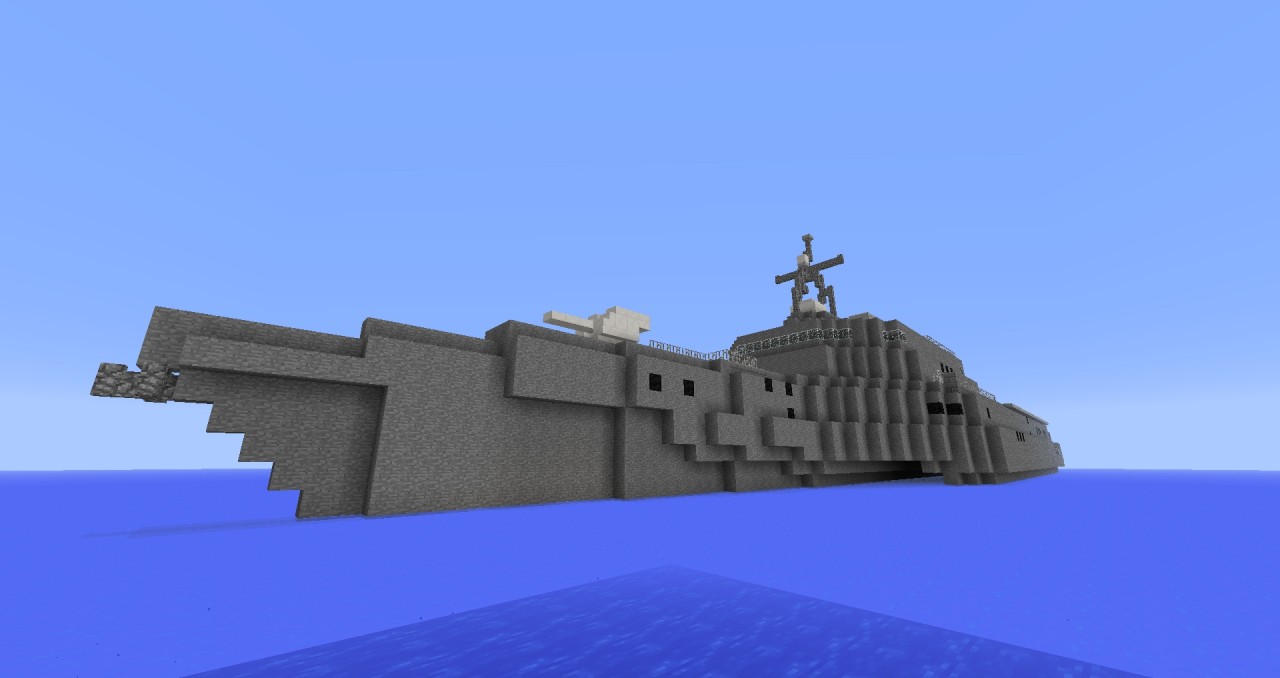 USS Independence littoral combat ship Minecraft Map
