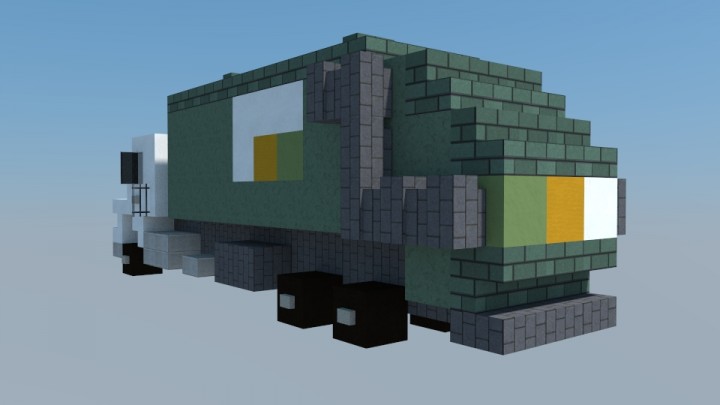 Garbage Truck | Realistic Minecraft Map