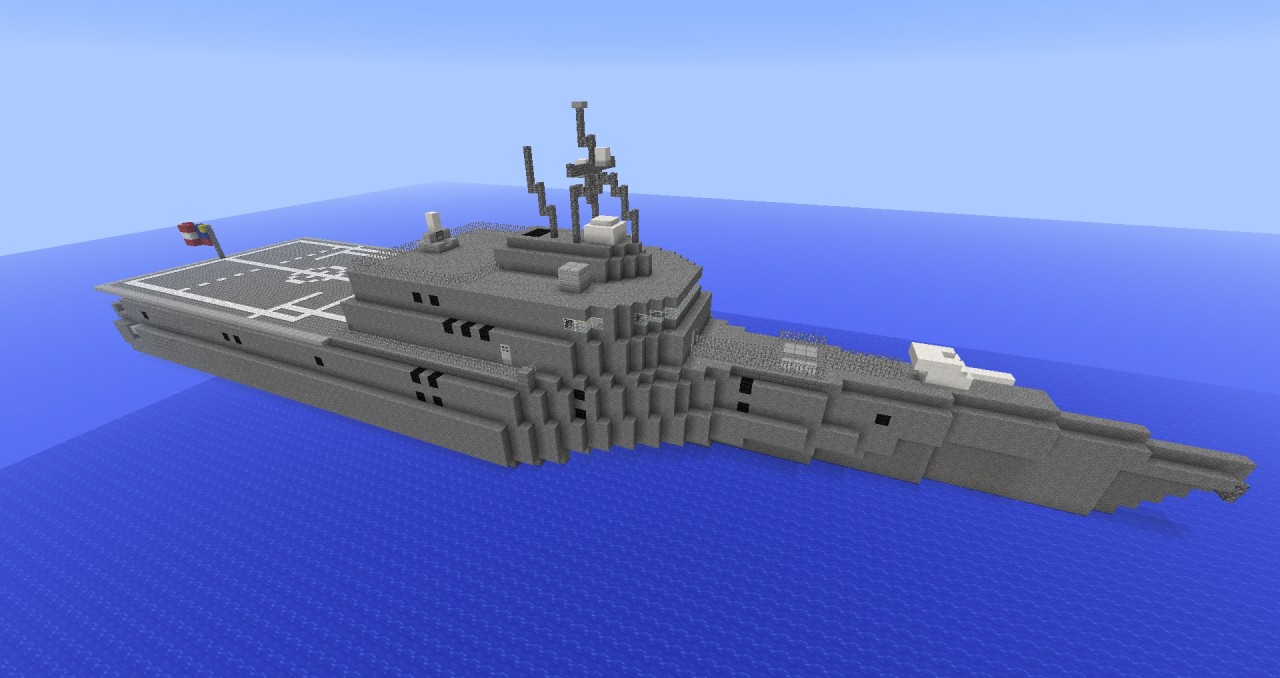 USS Independence littoral combat ship Minecraft Map