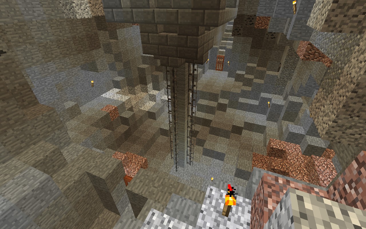 Survival: Diamond Shard Mine Minecraft Map