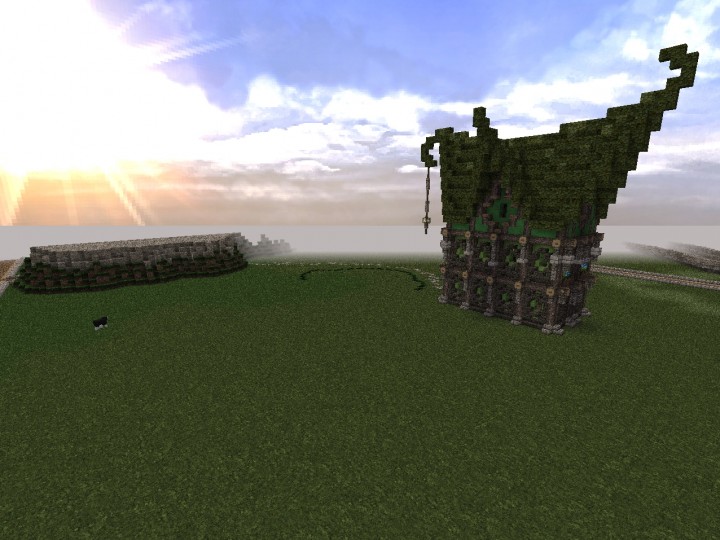 Elven Themed Plot 1 *ABANDONED PROJECT* Minecraft Map