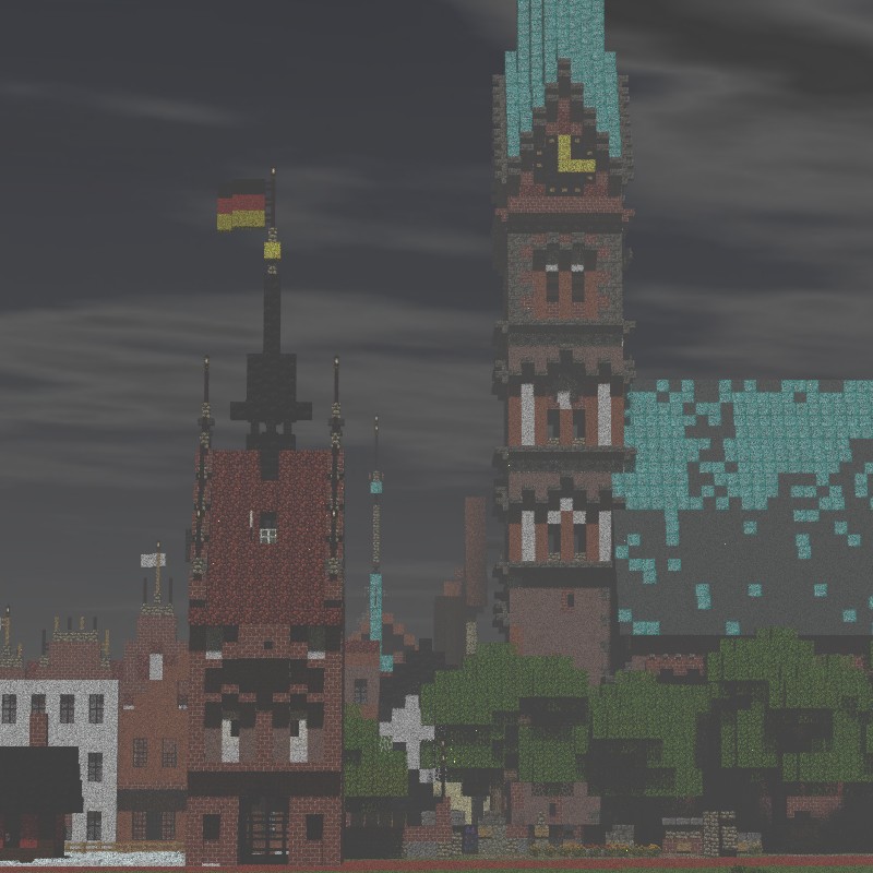 Muehlentor Rostock, Germany Minecraft Map