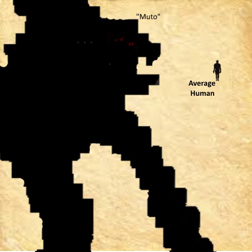 Recreation of Godzilla[2014]'s Muto Minecraft Map