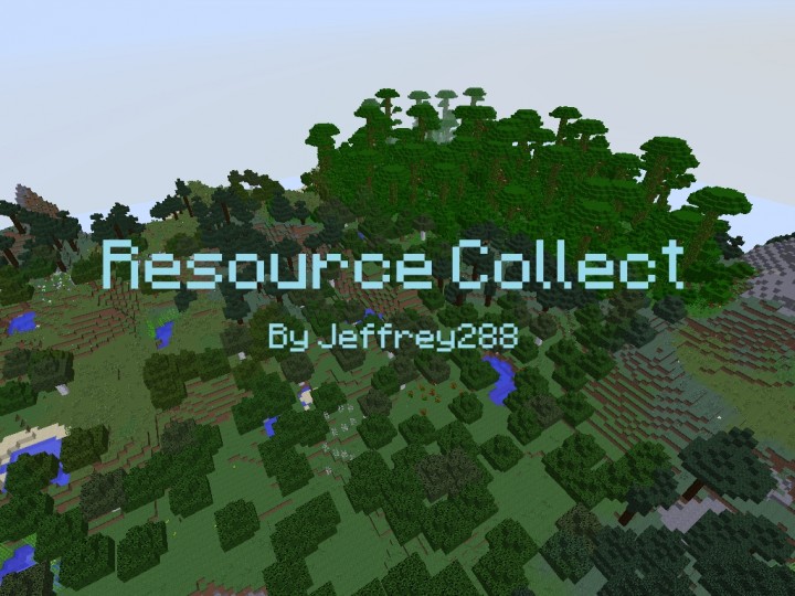 Resource Collect Minigame Minecraft Map