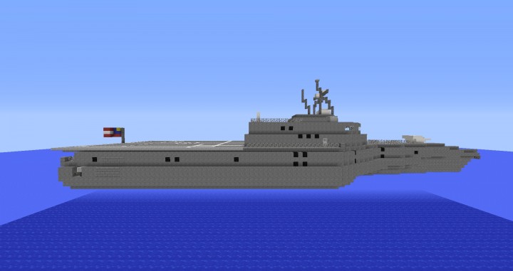 USS Independence littoral combat ship Minecraft Map