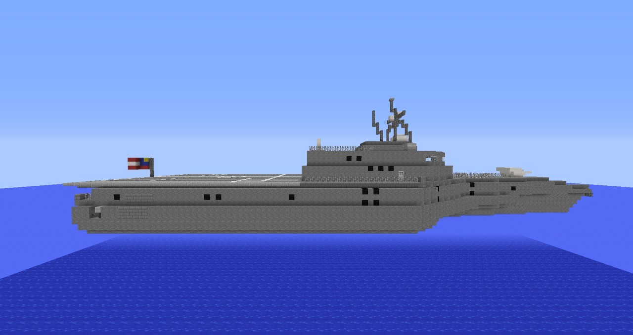 USS Independence littoral combat ship Minecraft Map