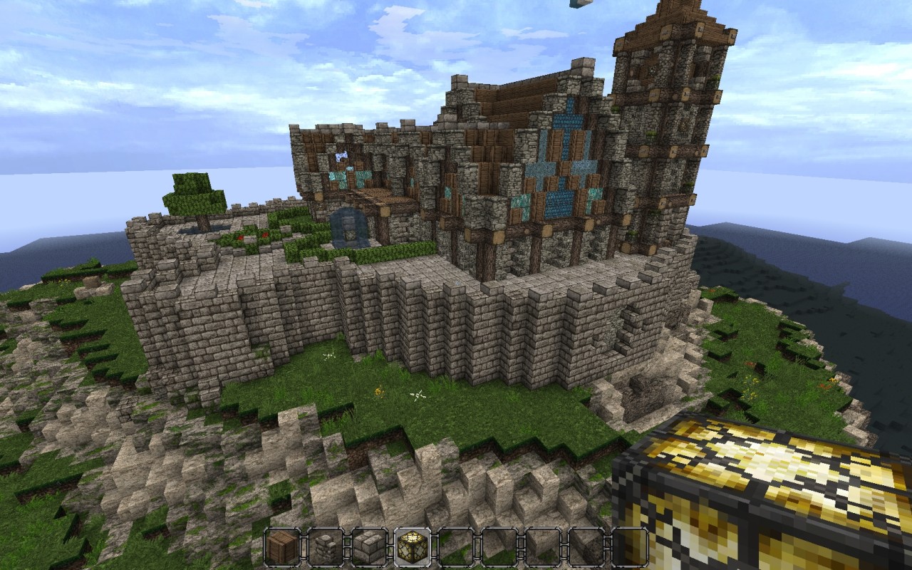 Castle town Minecraft Map