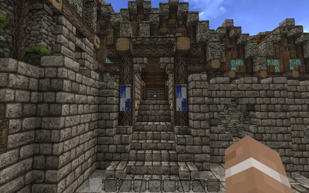 Castle town Minecraft Map