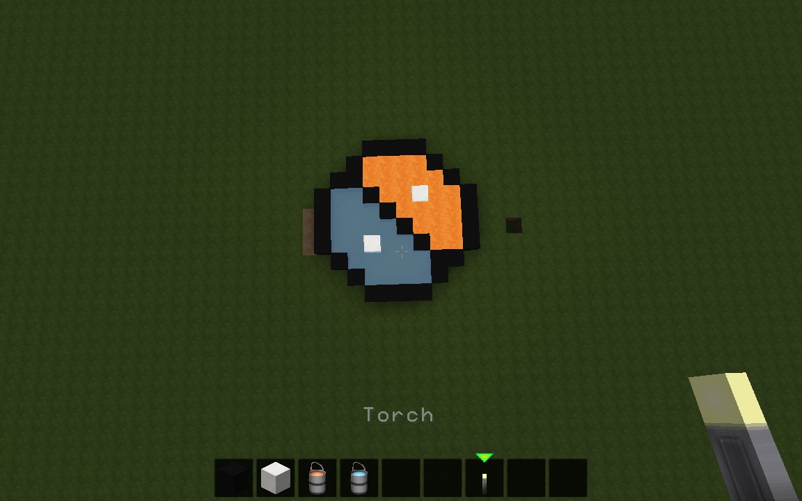 Fire and Water Ying Yang Minecraft Map
