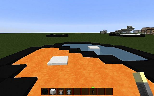 Fire and Water Ying Yang Minecraft Map