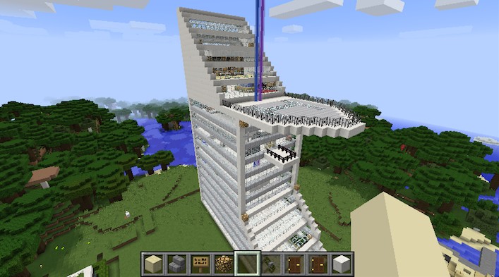 stark tower and massive creative world Minecraft Map