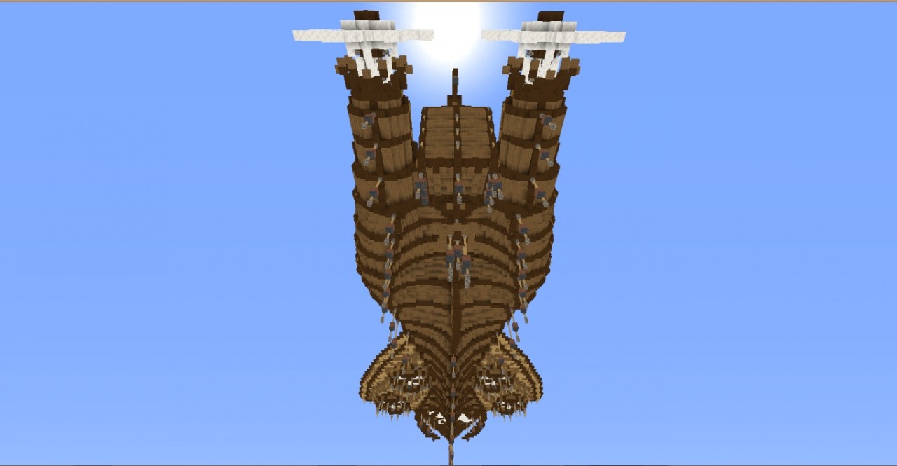 Deflictus, The Ethereal Airship Minecraft Map