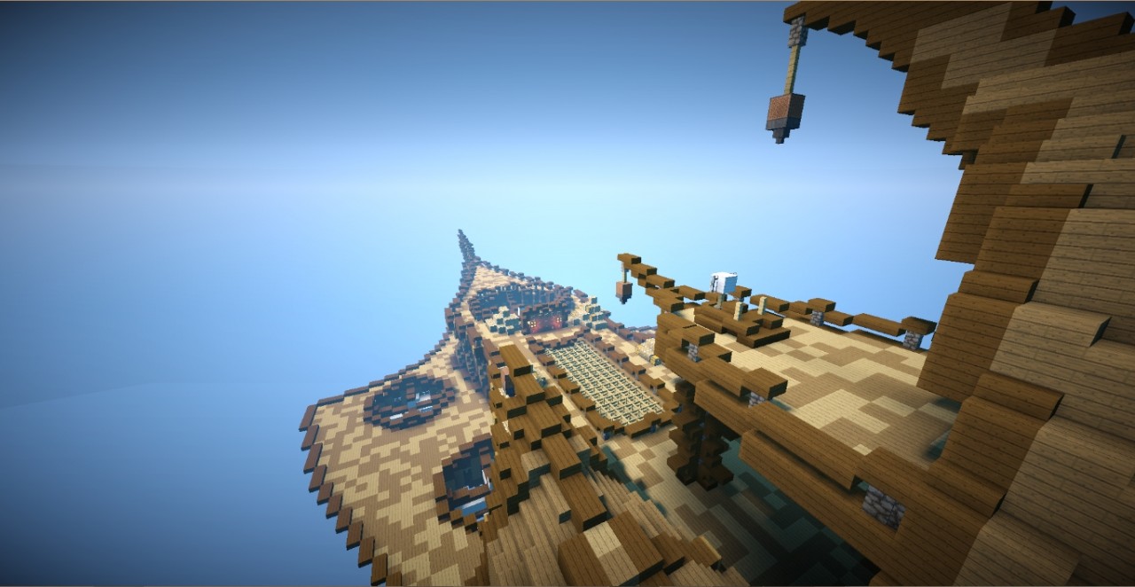 Deflictus, The Ethereal Airship Minecraft Map