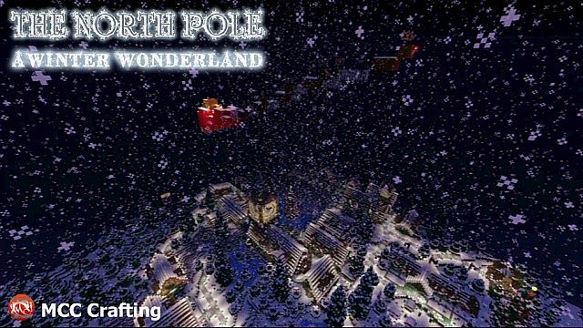 The North Pole, A Winter Wonderland, Minecraft PS3 Christmas World. V1 ...