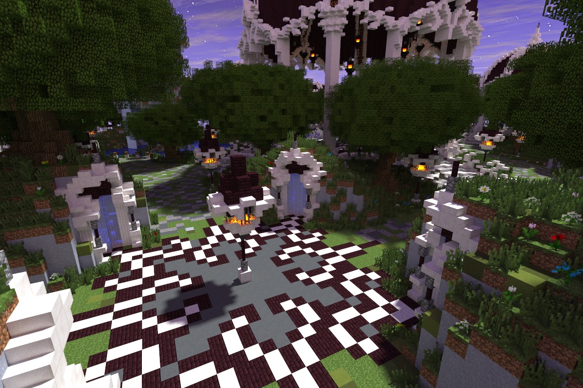 Vortex Network Factions Spawn Minecraft Map