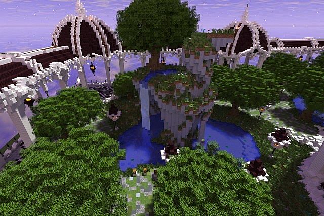Vortex Network Factions Spawn Minecraft Map