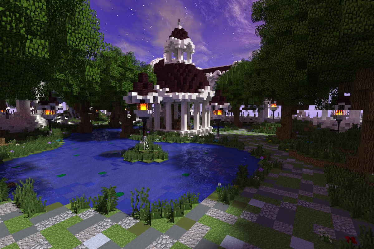 Vortex Network Factions Spawn Minecraft Map