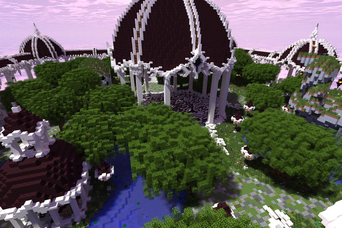 Vortex Network Factions Spawn Minecraft Map