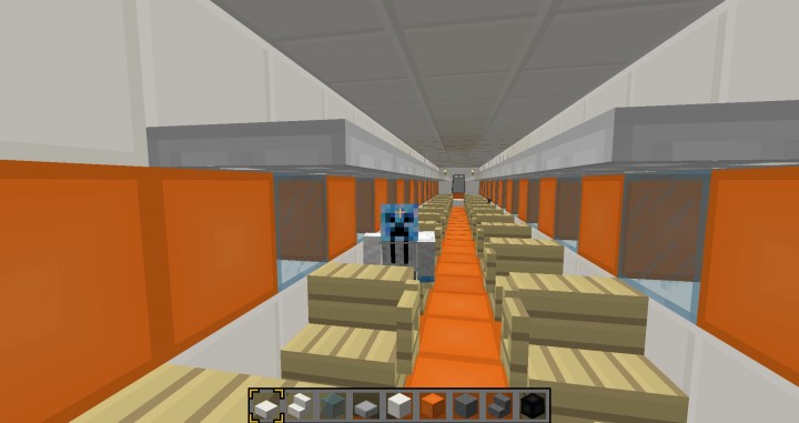 ATR-72 Twin-Engine turboprop Aircraft - KonstaBuildz Minecraft Map