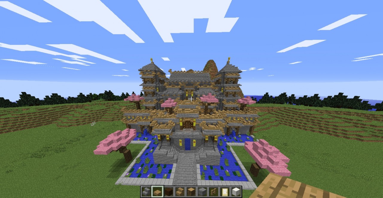 chinese castle Minecraft Project