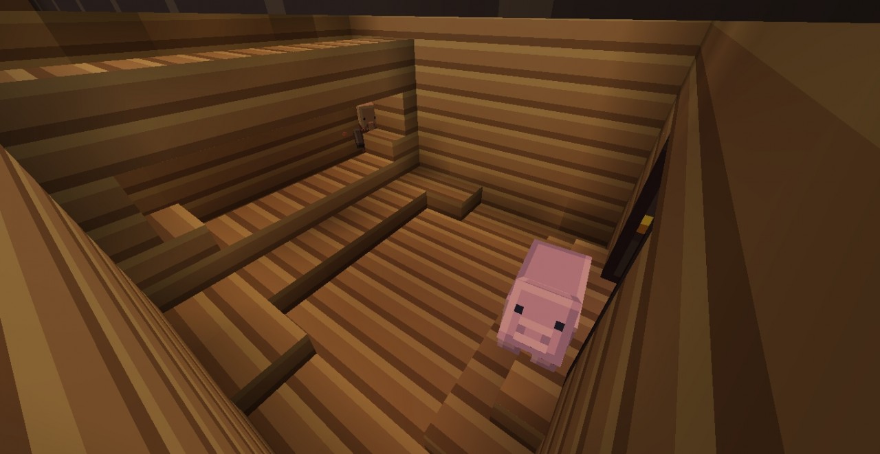 Minecraft 8 Bit NES Inspired Game Minecraft Map