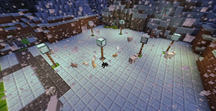 Minecraft 8 Bit NES Inspired Game Minecraft Map