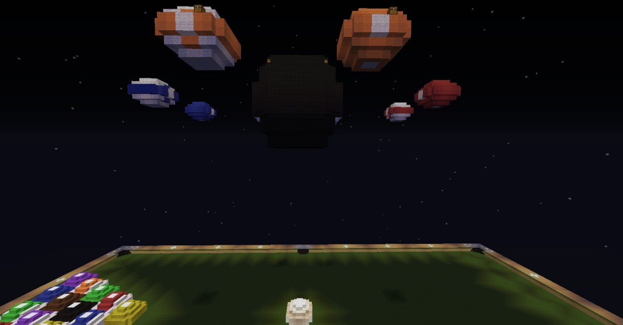 "BILLIARDS" Skywars Map Minecraft Map