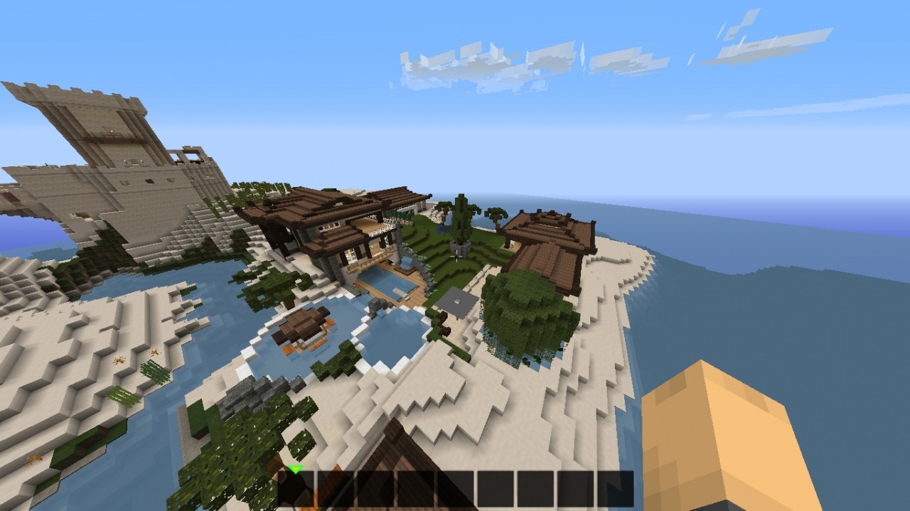 Hawaii Villa Minecraft Map