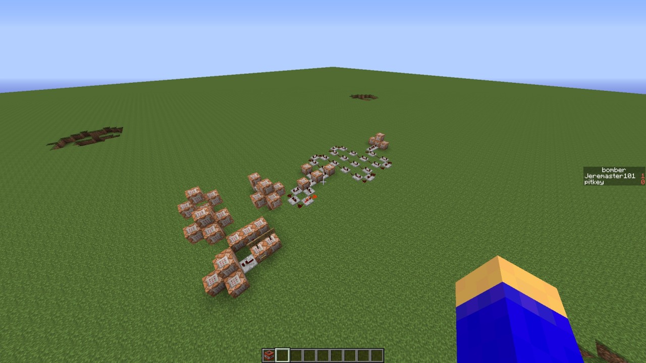Lightning vortex grenade Minecraft Map